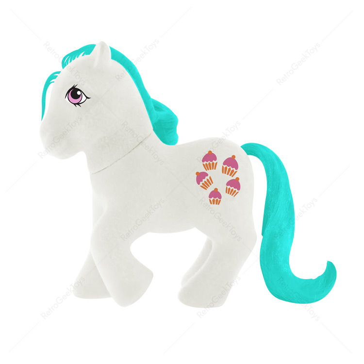All About My Little Pony G1 So Soft Cupcake (Vintage)