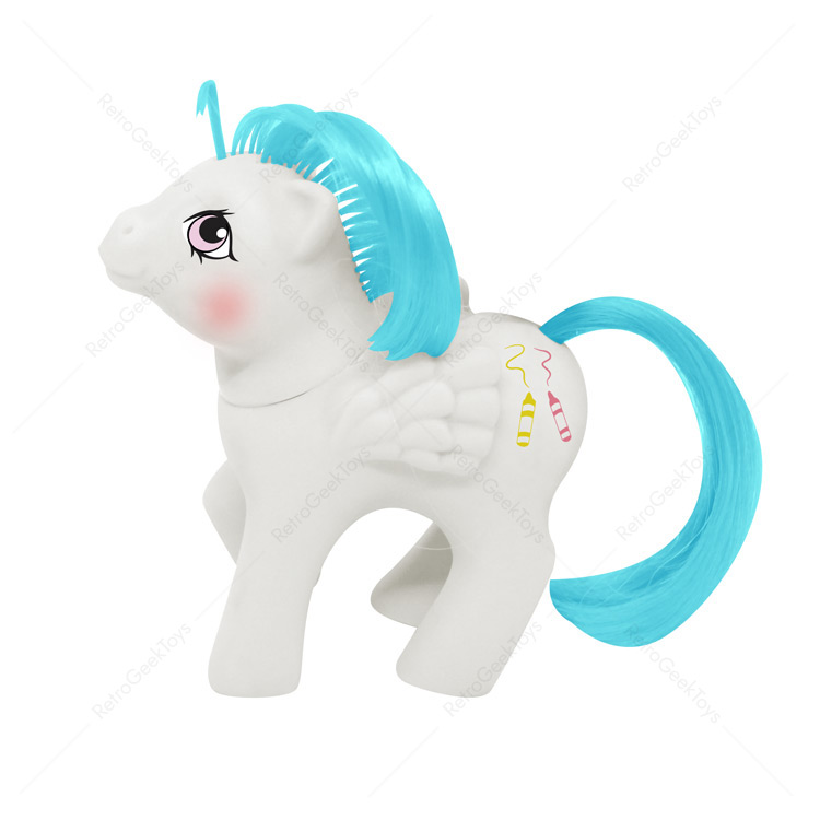 My Little Pony G1 Peek-A-Boo Baby Graffiti (Vintage) – RetroGeek Toys