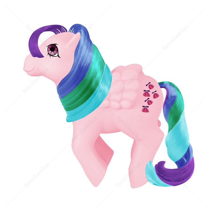 All About My Little Pony G1 Twinkle Eyed Whizzer (Vintage)