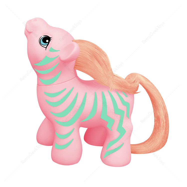 My Little Pony Friends Zig Zag the Zebra (Vintage) – RetroGeek Toys